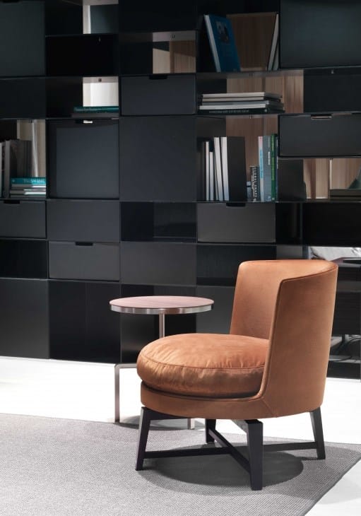 Warm Colors and Precious Materials: Flexform at IMM