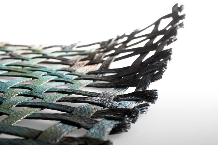 Weaving Oxidized Metal