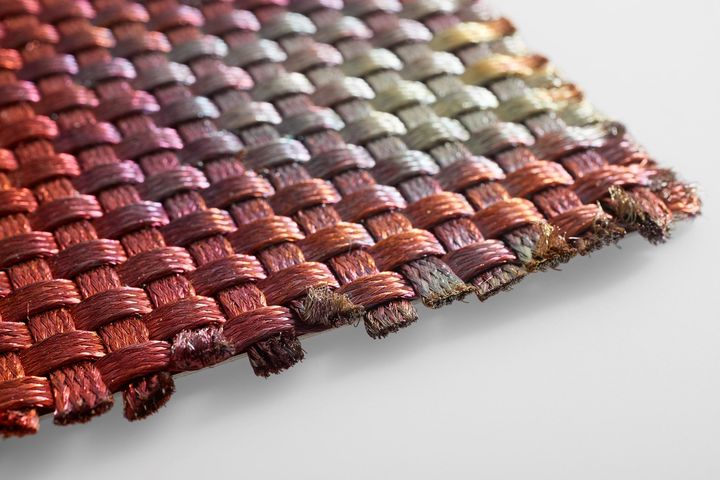 Weaving Oxidized Metal