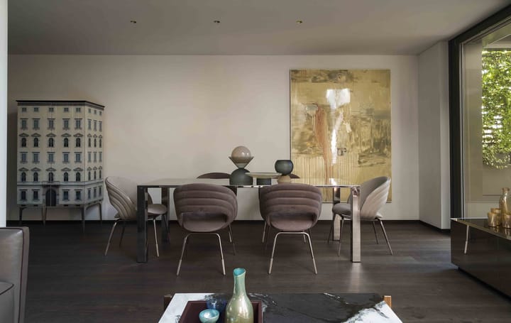 In the Milan Penthouse of Eleonore Cavalli and Marco Morandini