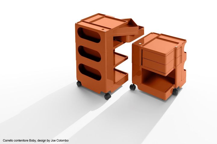 A Warm Saffron Colour for the Iconic Boby Trolley