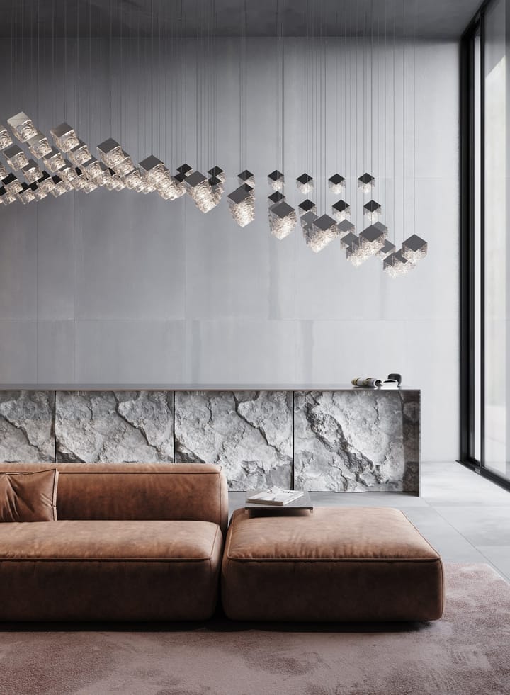 Crystal Lighting Objects Inspired by Minerals from the Earth’s Crust