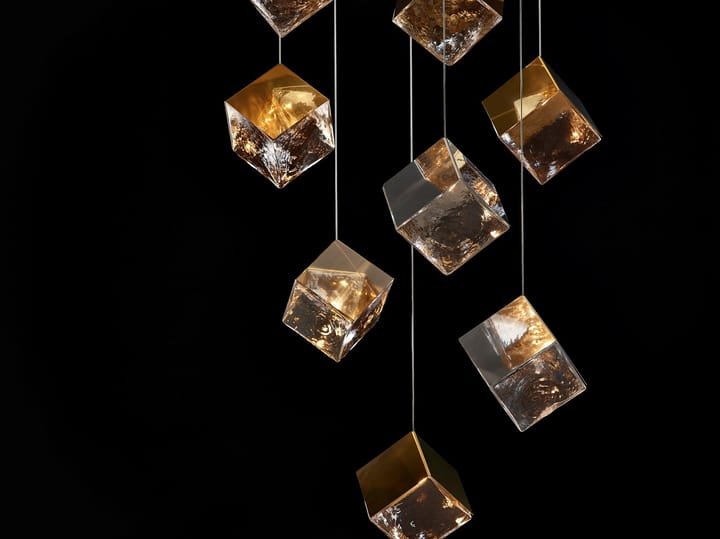 Crystal Lighting Objects Inspired by Minerals from the Earth’s Crust