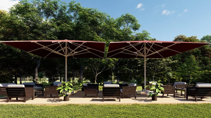 The open air living room