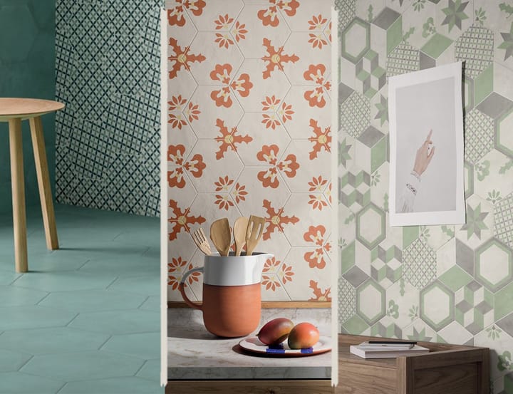 Coloured Ceramic Tiles