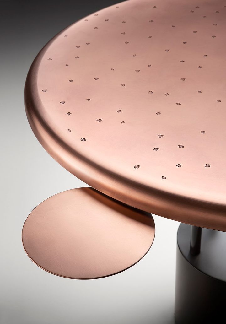 The new De Castelli Copper Furnishings