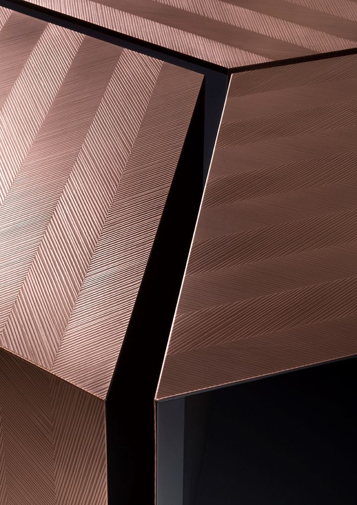 The new De Castelli Copper Furnishings