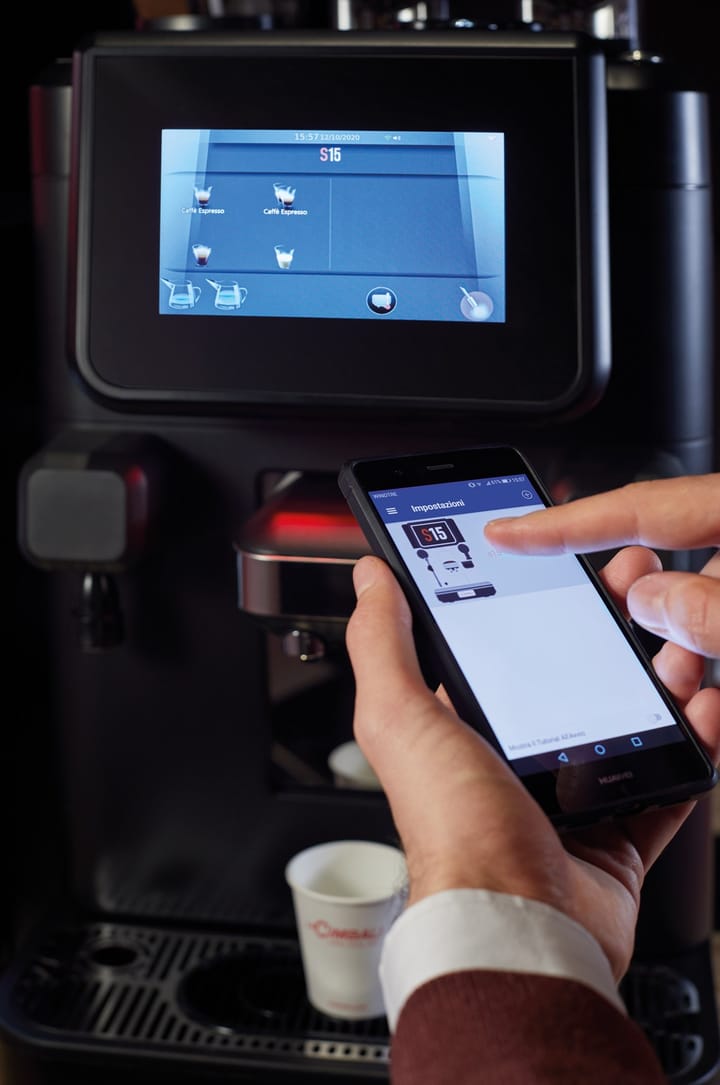 The New Smart Fully Automatic coffee machine by La Cimbali