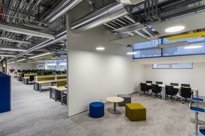 Performance iN Lighting for the Olivetti Factory in Pozzuoli