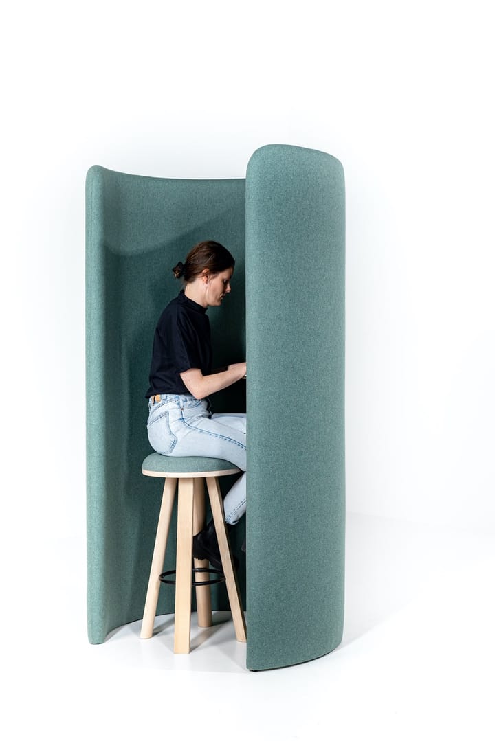 A Soft Embrace: it's BuzziHug, the New Privacy Booth by BuzziSpace