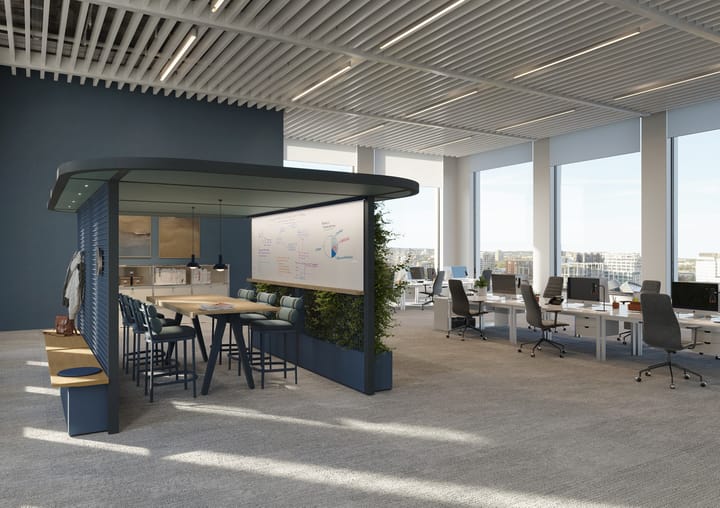 Pavilion O: A Modular Structure to Reinvents the Workplace