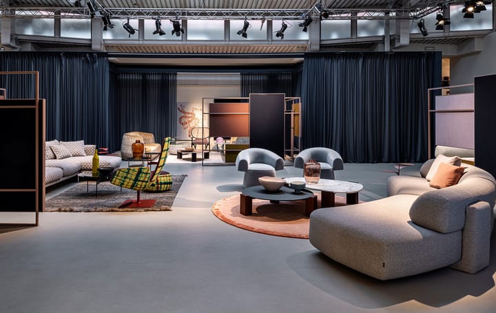 Moroso Shows Off 'Rooms' in its Milan Showroom on Via Pontaccio