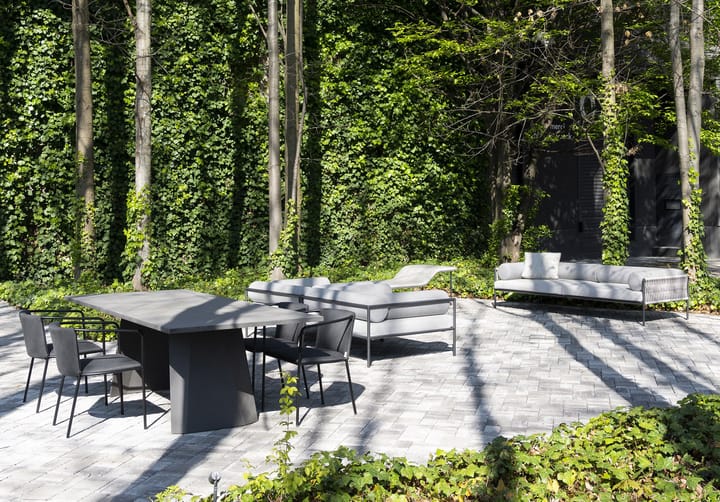 A New Living Divani Set Up Dedicated to Indoor and Outdoor Collections