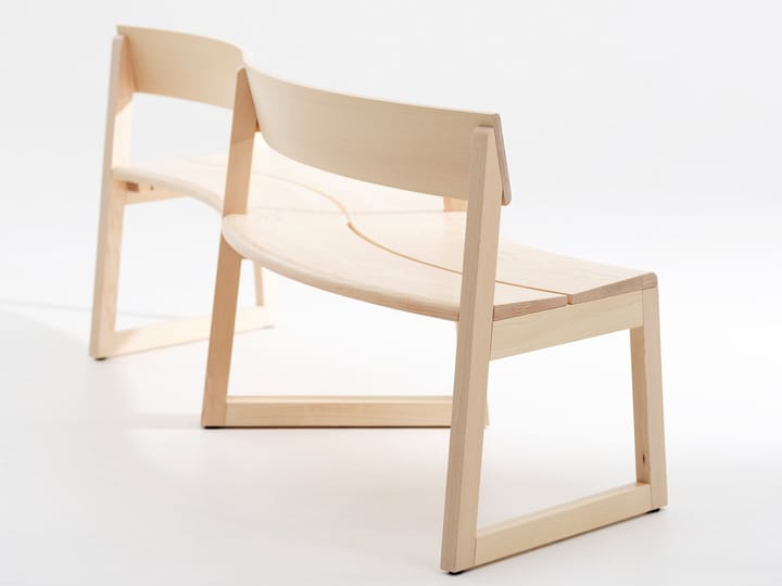 Organic Shapes in Woods: Meander Modular Seating System by Hannes ...