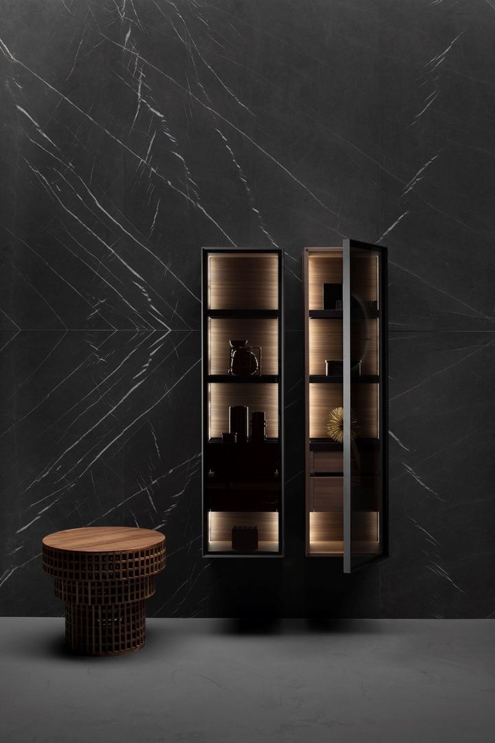 The Butler Wall-Mounted Cabinet Collection by Falper