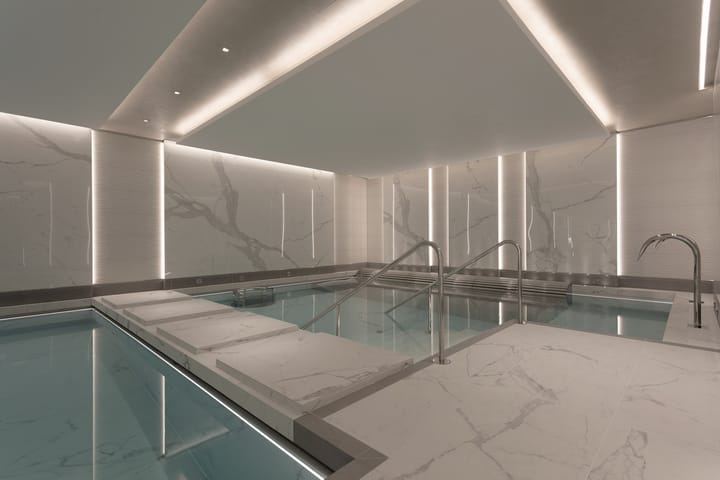 Ultra Ariostea Marble-Effect Ceramic for a Project in London