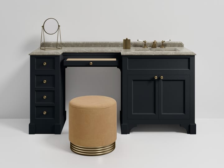 Season Vanity by Devon&Devon: Dressing Table and Washbasin, Together