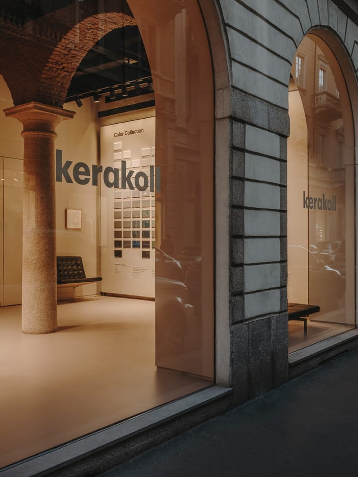 An Explosion of Colors at the Kerakoll Brera Studio