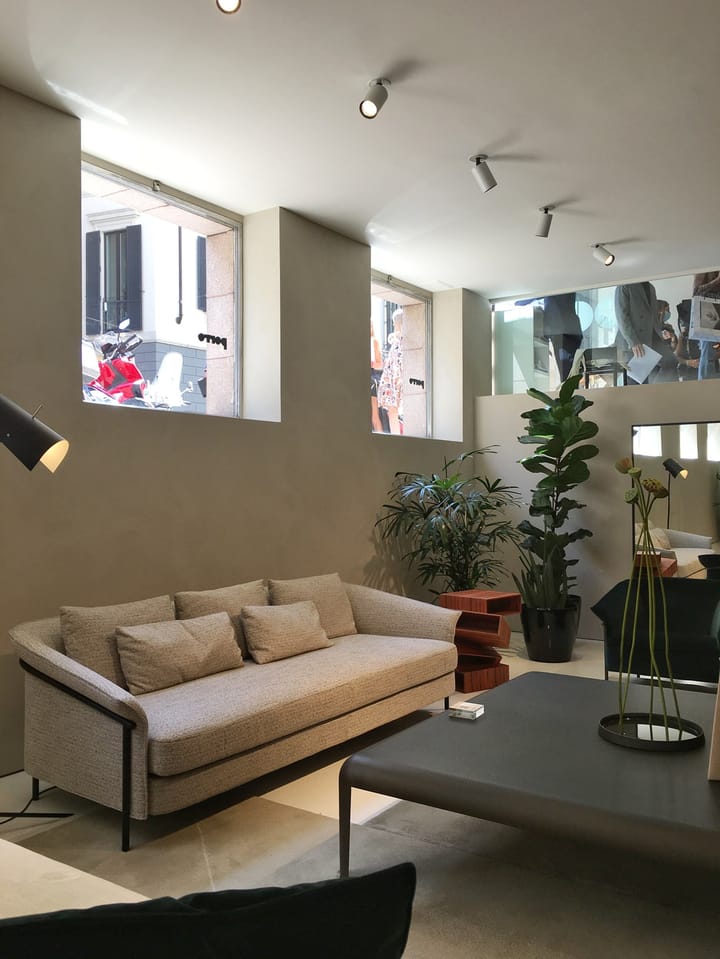 The New Set Up of the Porro Space in via Durini