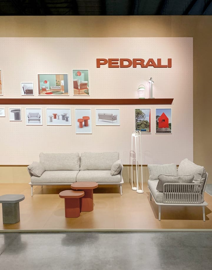 At the Supersalone the Pedrali Set Up Designed by Calvi Brambilla
