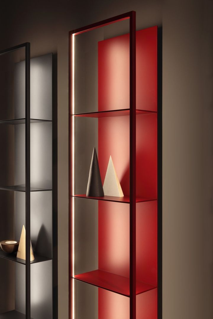 A Touch of Red for the Porro House
