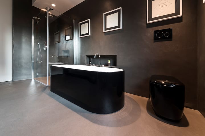 Concrete, Mortar or Resin: HDsurface Surfaces for the Bathroom
