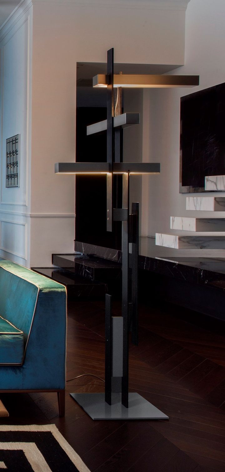 Oluce illumina la zona living