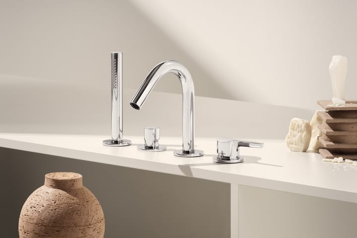 Zucchetti tapware for the bathtub, built-in or free-standing
