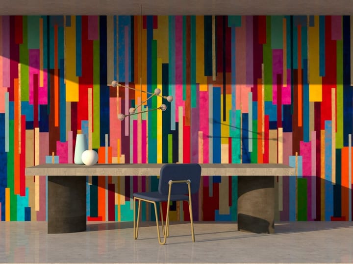 The compositions by Roberto Miniati for Officinarkitettura Wallpapers