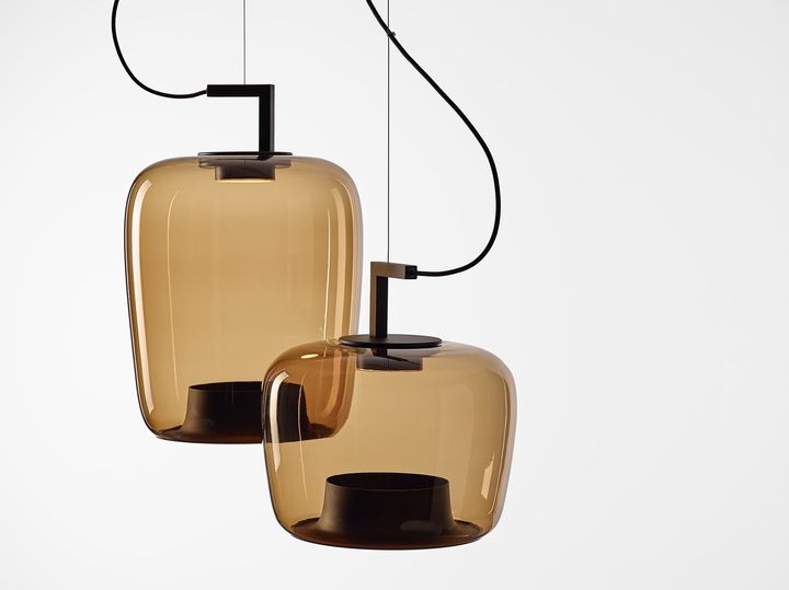 Glass Meets Lightweight Aluminum: the New Brokis Lamps