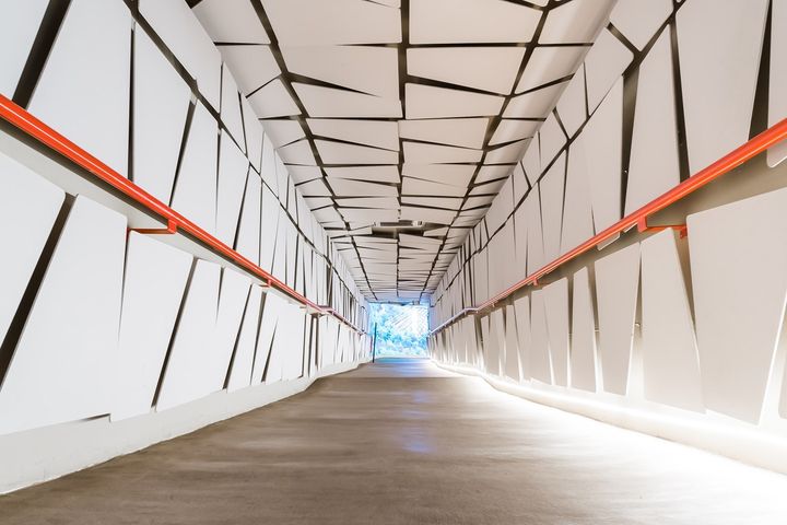 Caimi sound-absorbing panels at Expo Dubai 2020