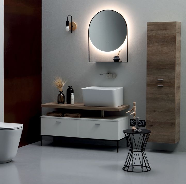 Il lavabo compatto di Colavene