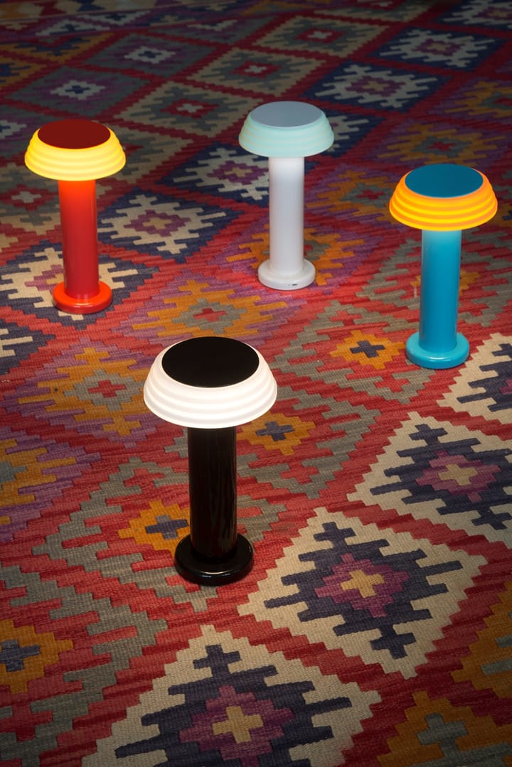 Shades silicone lamps by Sowden on show at Fuorisalone