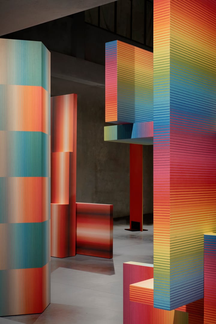 The exhibition dedicated to the new Alpi woods designed by Konstantin Grcic