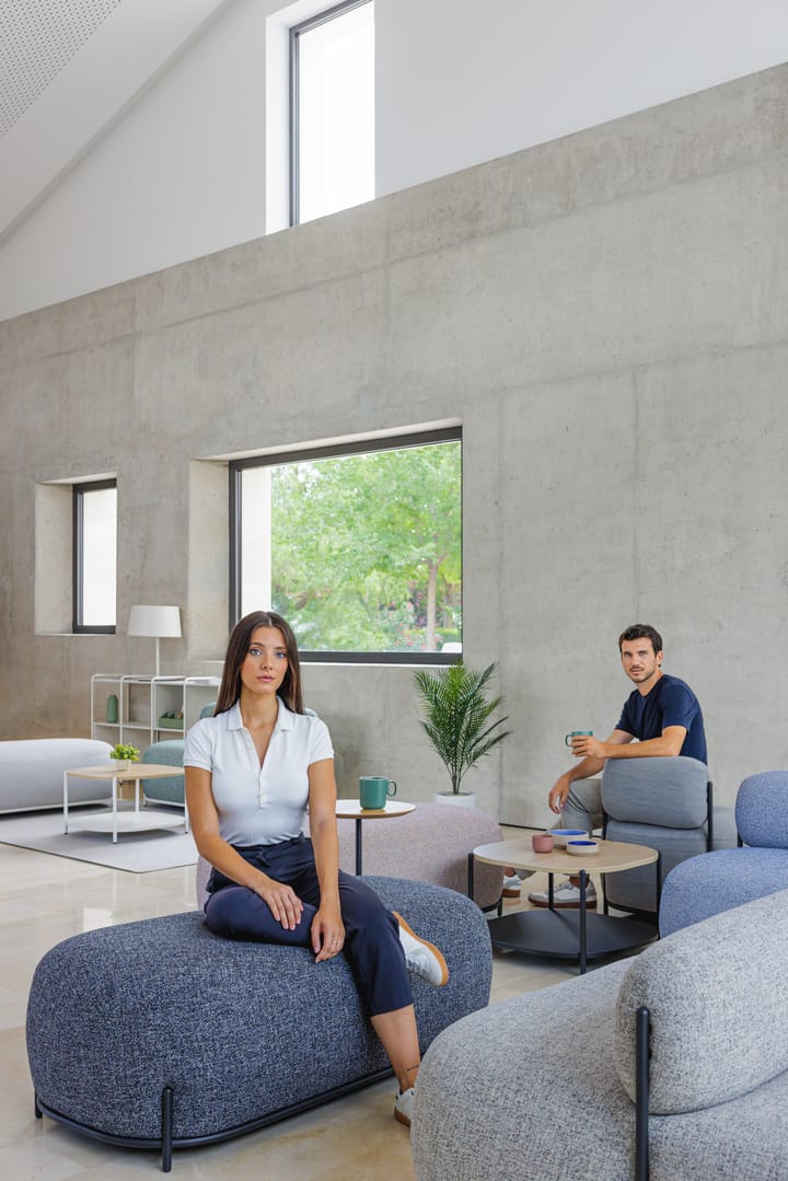 The balloon-inspired Globb Collection by Stone Designs, in collaboration with Actiu