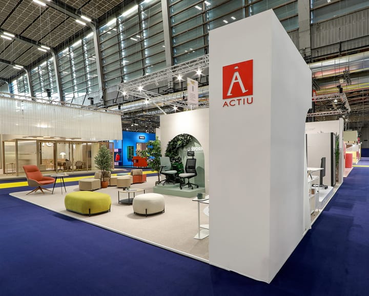 Neue hybride Büromöbel von Actiu auf Workspace Expo und in neugestaltetem Flagship Store