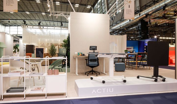 Neue hybride Büromöbel von Actiu auf Workspace Expo und in ...