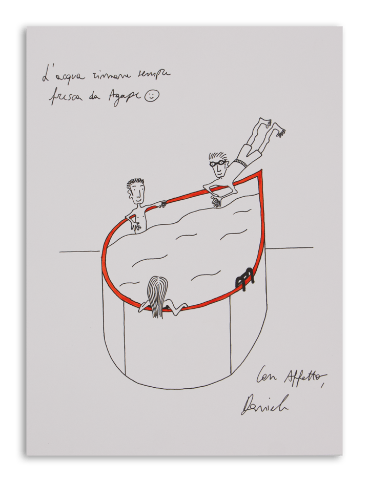 The Agape bathroom turns 50: the exhibition runs until March 2024