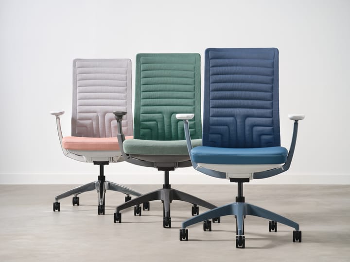 Allsteel Evo Sustainable Chair with SEAQUAL® Recycled Marine Plastic ...