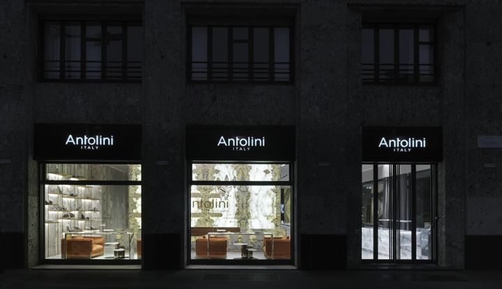 Ice-effect Antolini natural stone at Milan Design Week 2024