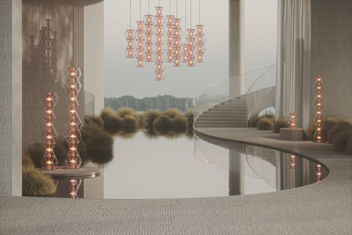 Rakumba lighting at Fuorisalone