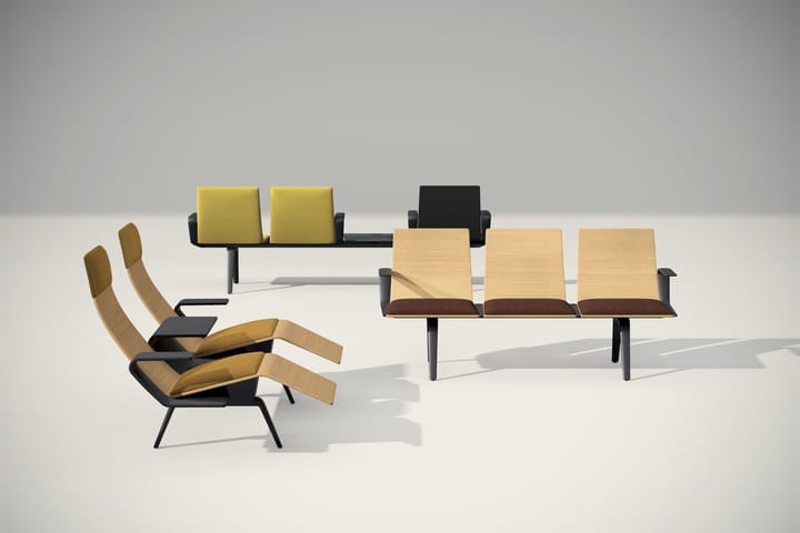 Pausit, the new Arper reception chair designed by Lievore Hary