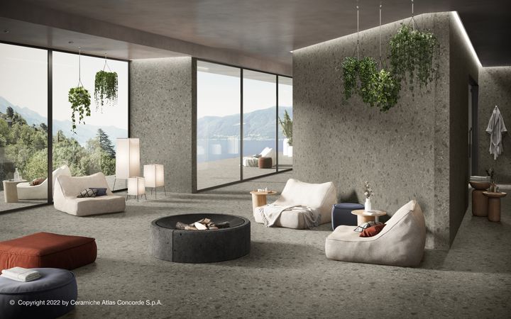 Boost Mix porcelain stoneware wall tiles with stone effect by Atlas ...