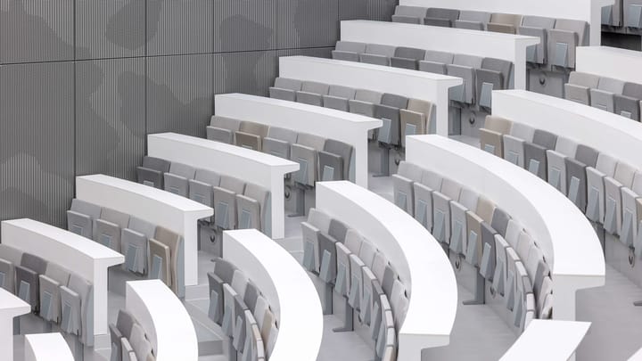 Custom LAMM study benches for the Feringa Building of the University of ...