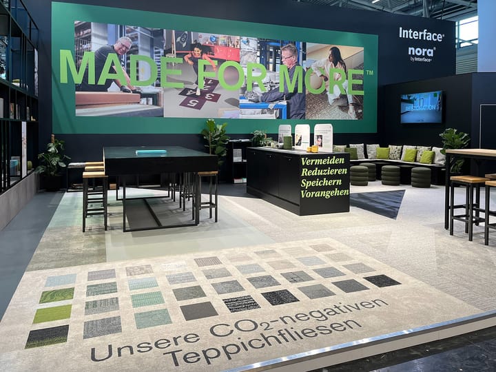 Interface Marke nora systems präsentiert Prototypen eines CO2-negativen ...