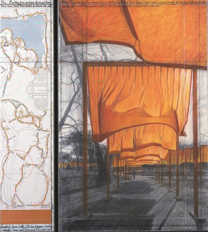 Christo and Jeanne-Claude exhibition in southern Germany at the Lindau ...