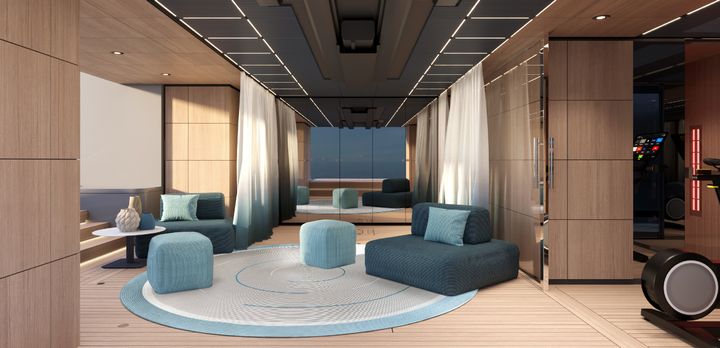 The G.T. Design rugs for the Doge 400 yatch