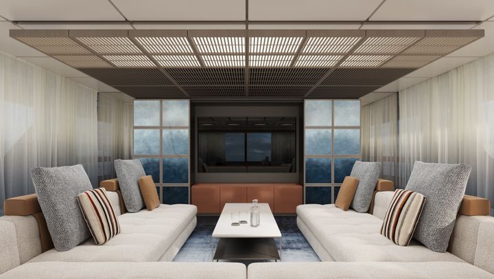 The G.T. Design rugs for the Doge 400 yatch