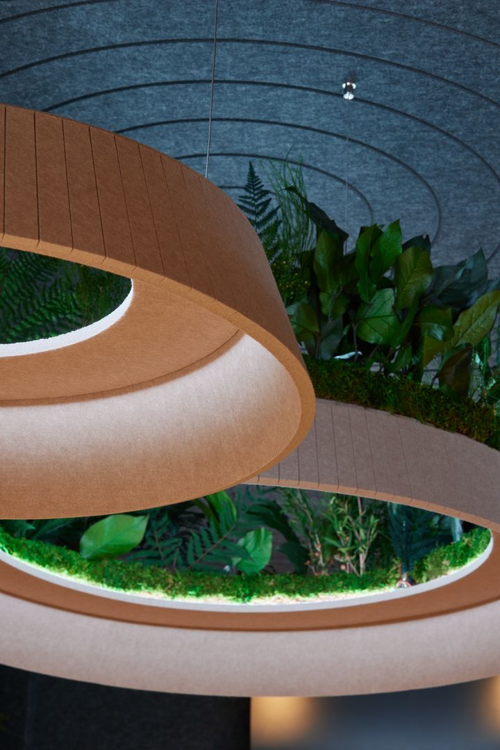 ECOcero's eco-conscious office: a fusion of acoustics, sustainability ...