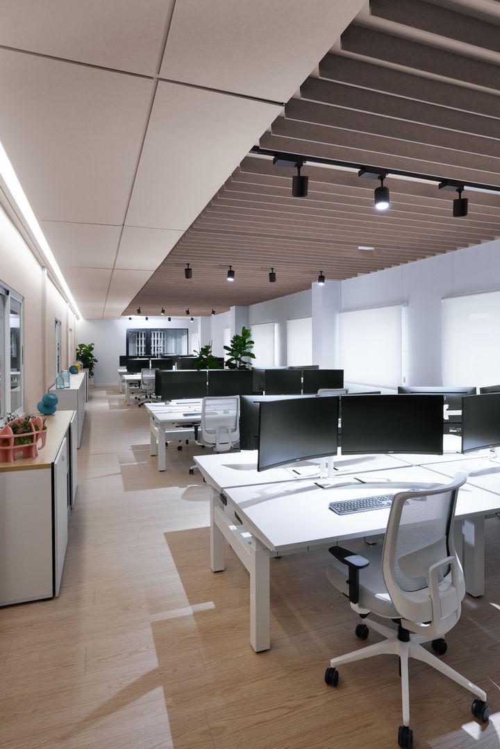 ECOcero's eco-conscious office: a fusion of acoustics, sustainability ...